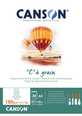 Canson "C"A Grain Pad - Jasco Pty Ltd | Art & Craft Materials ...