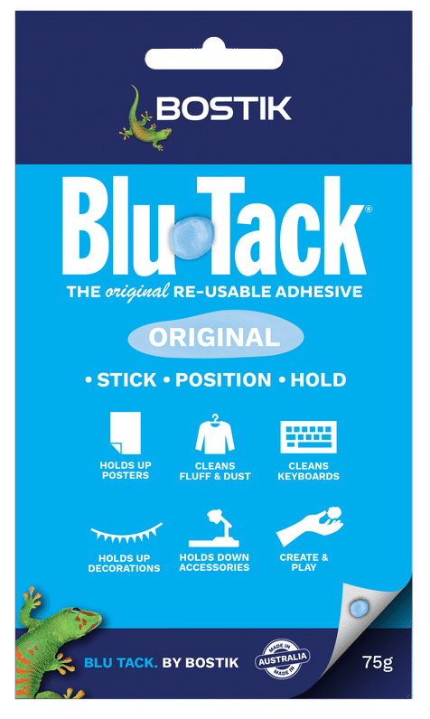 Blu Tack 75g - Jasco Pty Ltd | Art & Craft Materials | Stationery ...