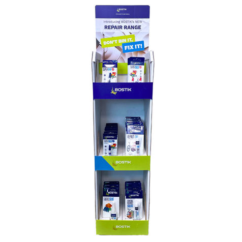 Bostik Repair Range Display Stand - Jasco Pty Ltd | Art & Craft ...