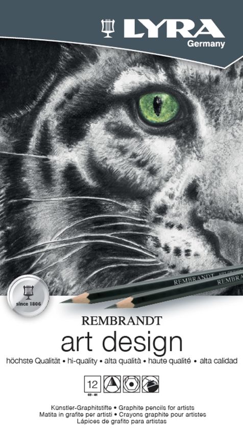 Lyra Rembrandt Art Design Pencil Set - Jasco Pty Ltd | Art & Craft Materials | Stationery ...
