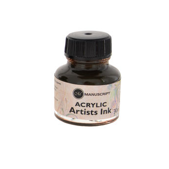 Manuscript Acrylic Artists Ink - Jasco Pty Ltd | Art & Craft Materials ...