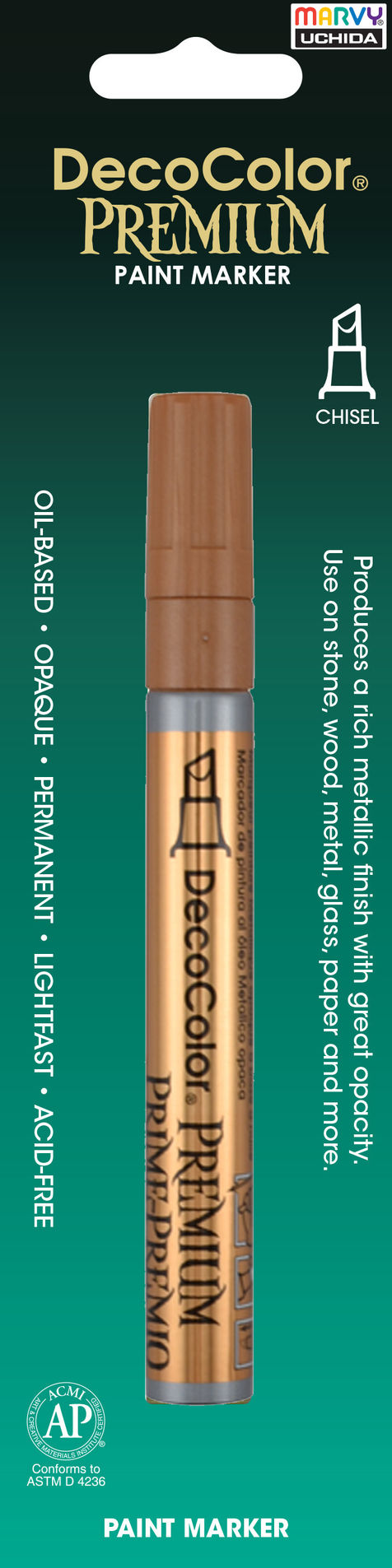 Marvy DecoColor Premium Chisel Paint Markers Hangsell - Jasco Pty Ltd ...