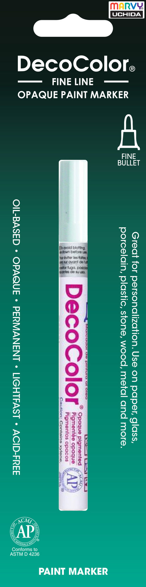Marvy DecoColor Opaque Fine Paint Markers Hangsell - Jasco Pty Ltd ...