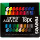 Reeves Intro Acrylic Colour Sets - Jasco Pty Ltd | Art & Craft ...
